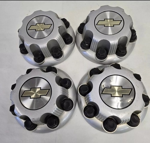 1999-10 Chevy Silverado Suburban Express 2500 3500 8 Lug Center Caps ...
