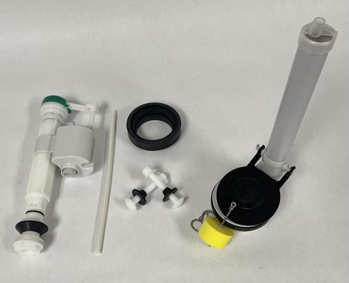 Aquasource Toilet 2.5-inch Flush Valve and Fill Valve with Bolts, and ...