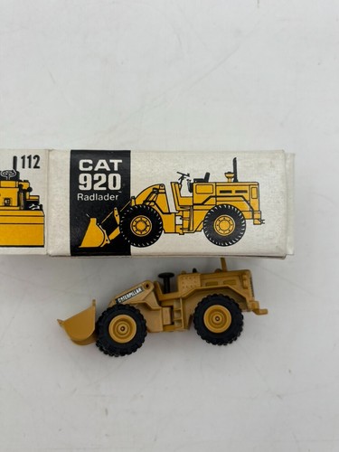 No. 112 NZG Cat 920 Radlader Caterpillar 1/87 Scale Construction Toy ...