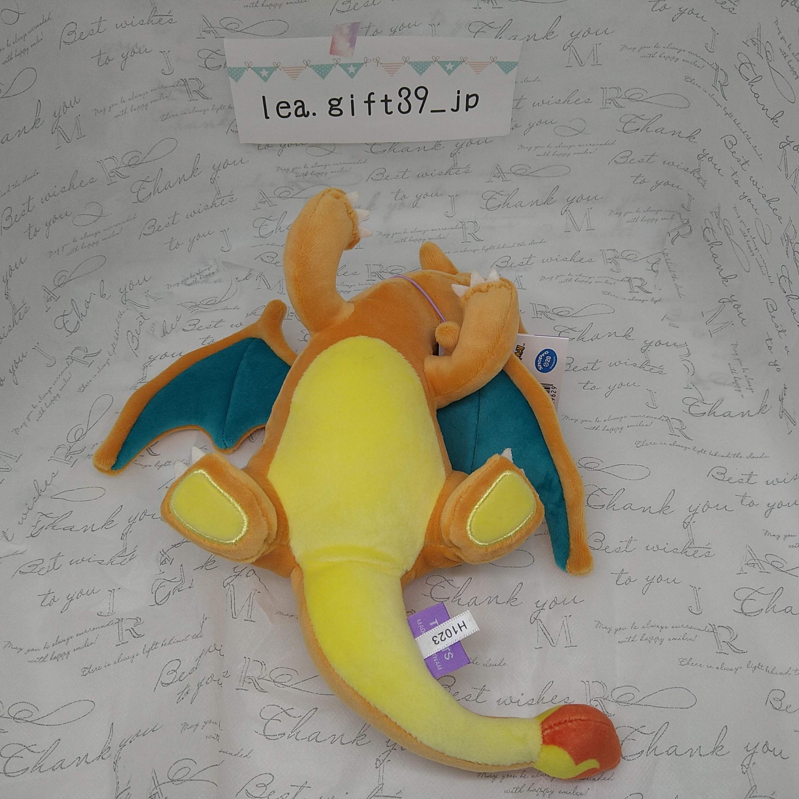 Pokemon Charizard Sleeping Friend Plush Toy S Size TAKARA TOMY Stuffed ...