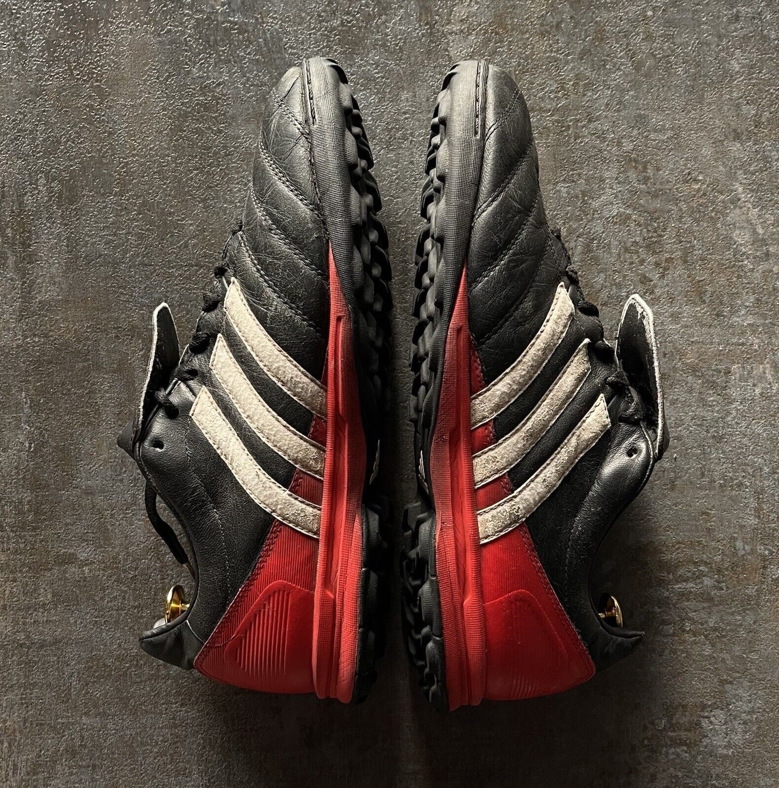 2002 Vintage Adidas Predator Mania Football Boots Soc… - Gem