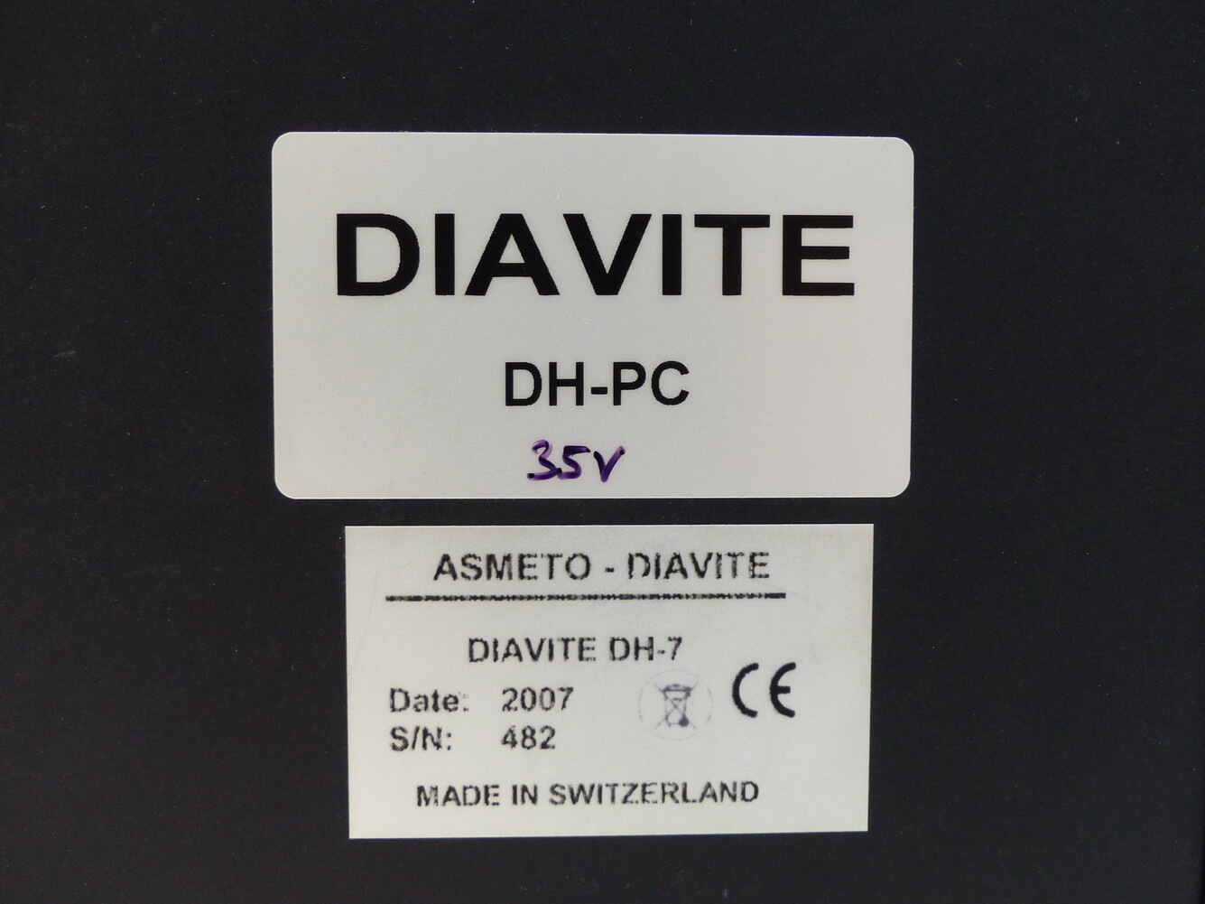 Diavite DH-PC / Diavite DH-7 SN:482 > ungebraucht!