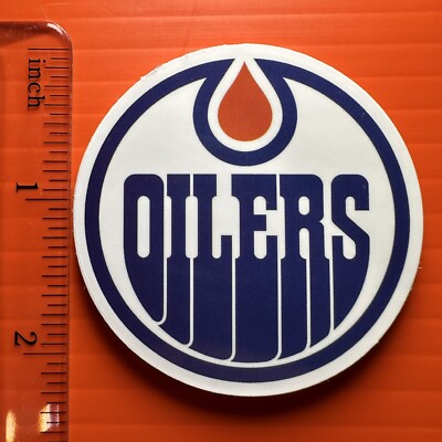 Edmonton Oilers Sticker NHL Hockey Logo Decal | eBay