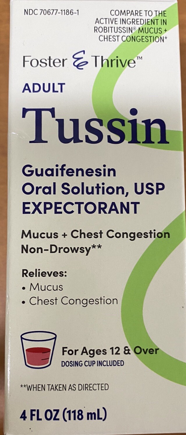 TUSSIN COUGH SYRUP Expectorant Mucus & Congestion Relief Generic ...