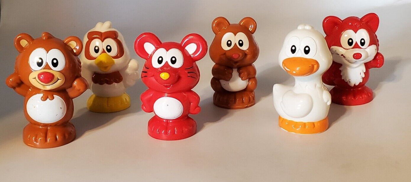 Vtech Smartville Animals Lot of 6 Replacement Figures Toy - duck, fox ...