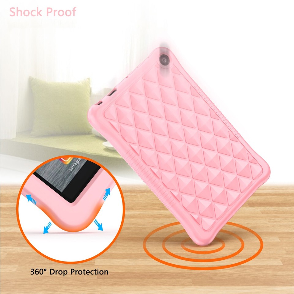 Amazon Fire HD 8 Plus Tablet Case 12th Generation 2024/2022 Shockproof ...
