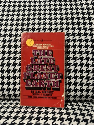 Late Great Planet Earth By Hal Lindsey 1973 Paperback Vintage | eBay