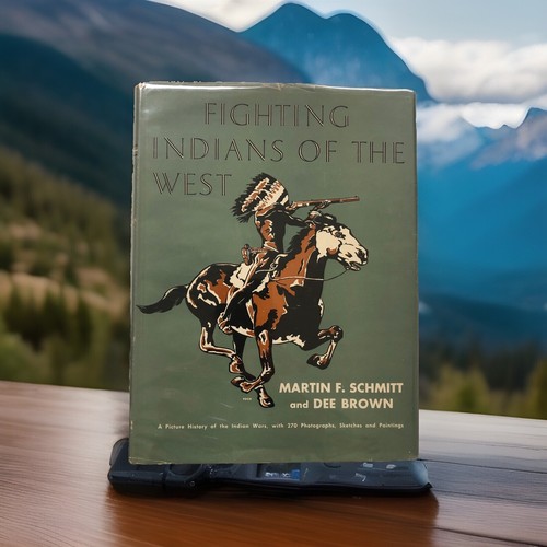 Stunning Photos FIGHTING INDIANS OF THE WEST 1st Ed 1948 CHIEFS Sioux ...