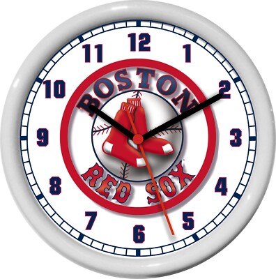 Boston Red Sox MLB American League AL Wall Clock 0625 | eBay