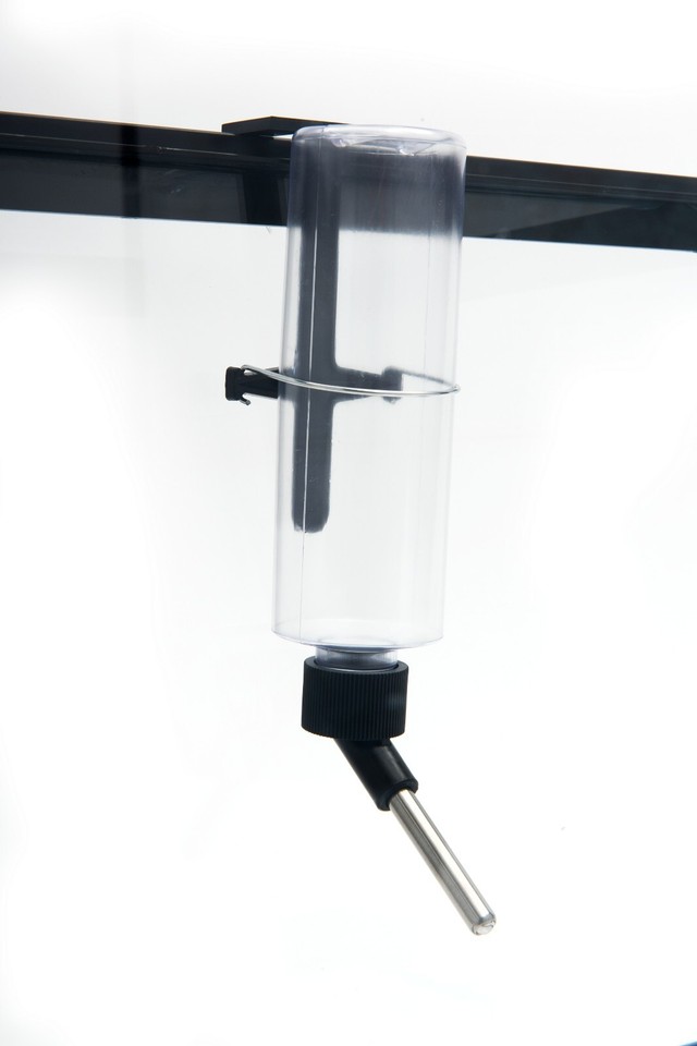 Lixit 8oz Aquarium and Wire Cage Water Bottle for Mice, Hamsters and ...