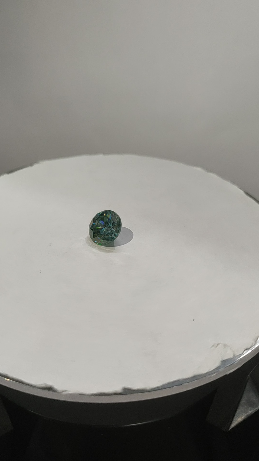 Diamant Bleu Lab Crée Loose De 5-6 Ct Pour Bague Qualité AAA Clarté ...