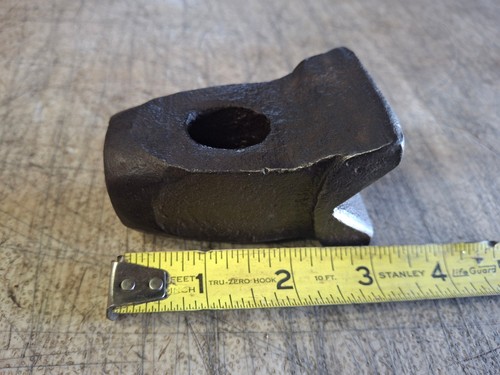 Antique Vintage Blacksmith Anvil Forge Top Swage Forming Hammer Hardy