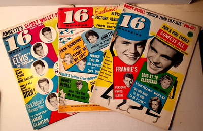 Lot 5: Three 16 Magazines Oct. 1960; July 1960; and April 1961 | eBay