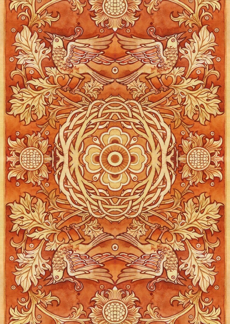 Gold shirt modern Postcard Art Postcrossing printed in Russia UNPOSTED ...