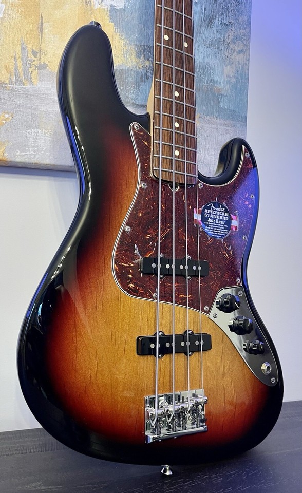 Fender Jazz Bass American Standard 3-color Sunburst Electric Bass ...