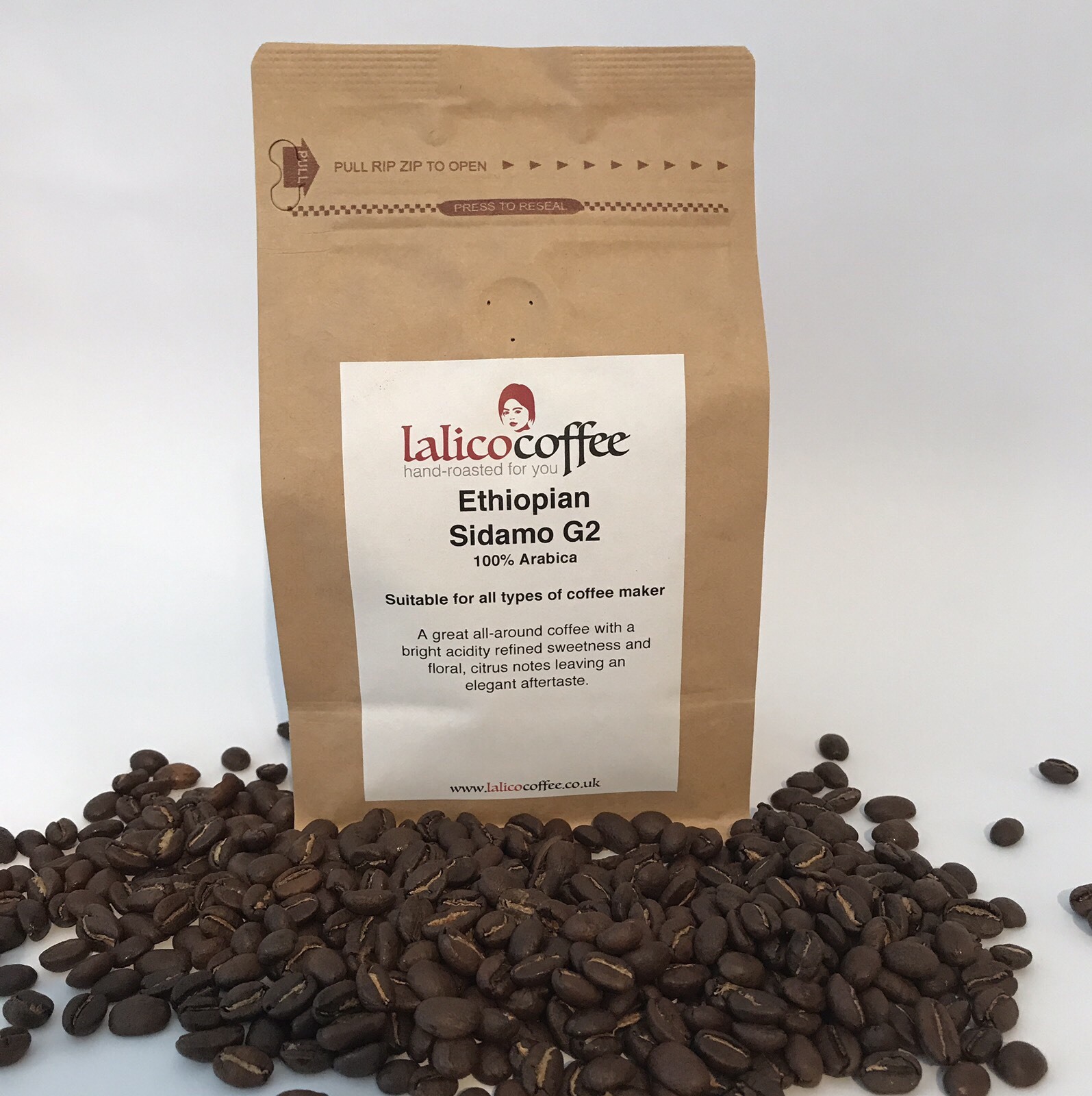 ETHIOPIAN WASHED SIDAMO GRADE 2 HAND ROASTED COFFEE 100% Arabica Single ...