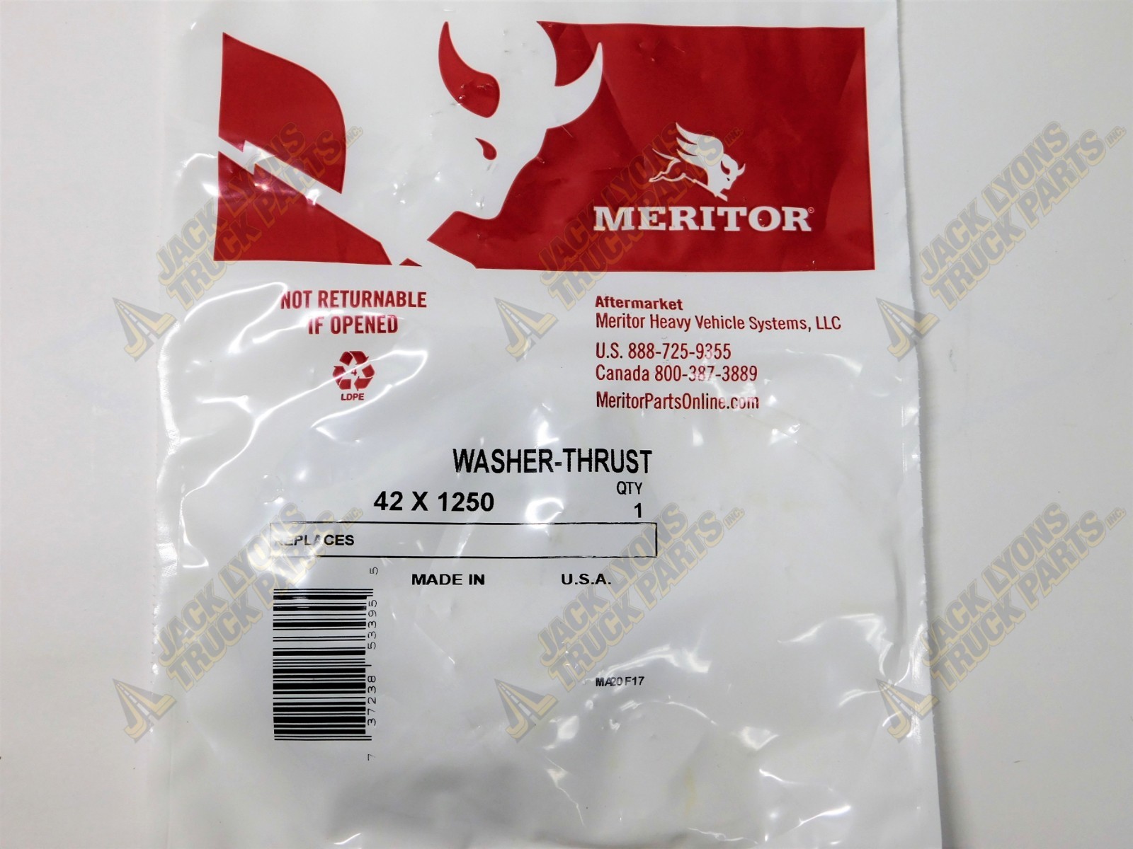 42X1250 New Meritor (Rockwell) Transmission THRUST WASHER | eBay