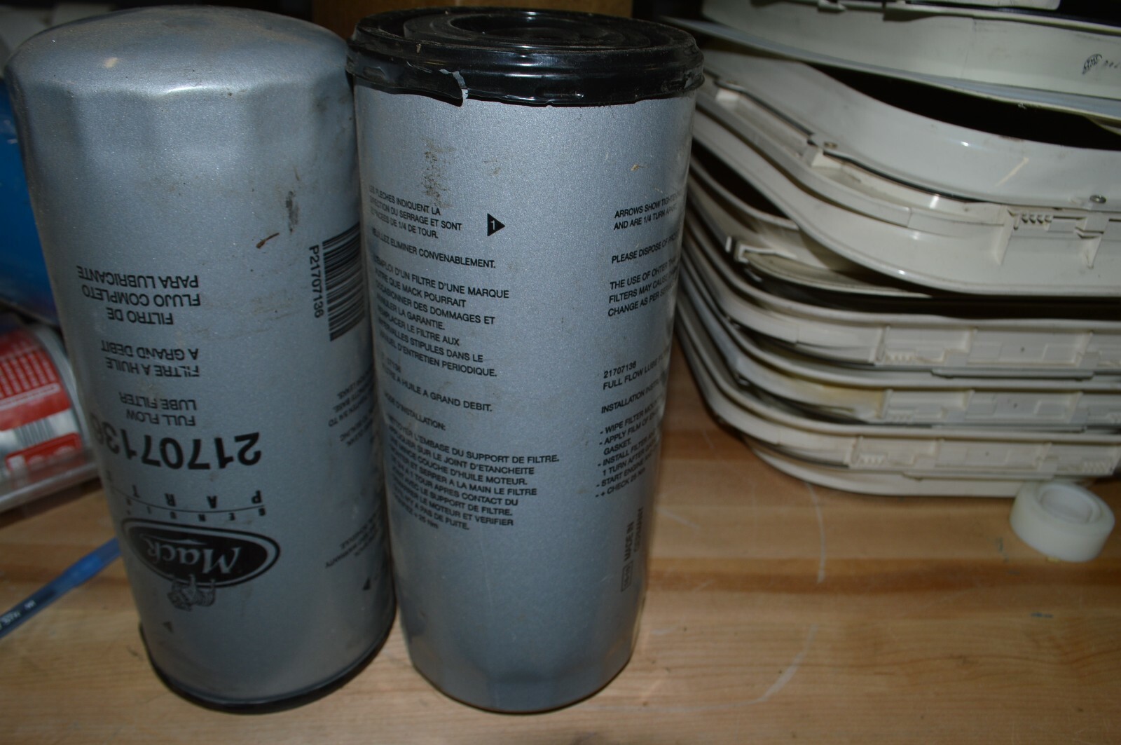 Mack Full Flow Lube Filter, 21707136 | eBay