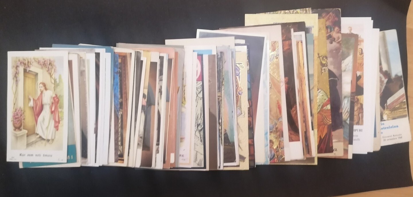 Lotto di 115 santini - holy cards | eBay