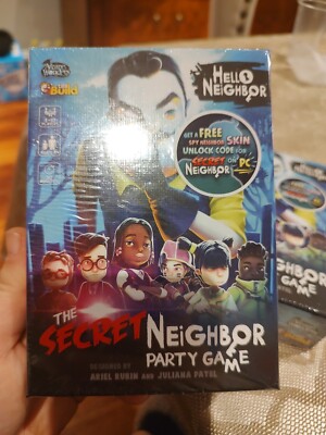 Hello Neighbor: The Secret Neighbor Party Game + PC Code NEW SEALED ...