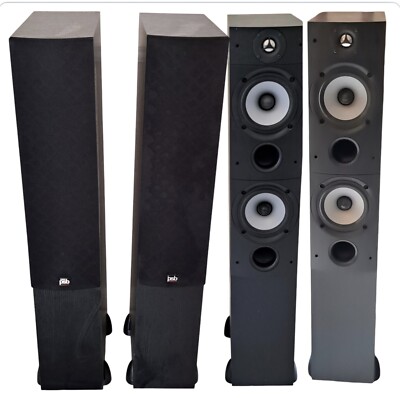 Pair PSB Image 4T Loudspeaker Floor Standing 500Hz 2.2kHz 10-150W | eBay