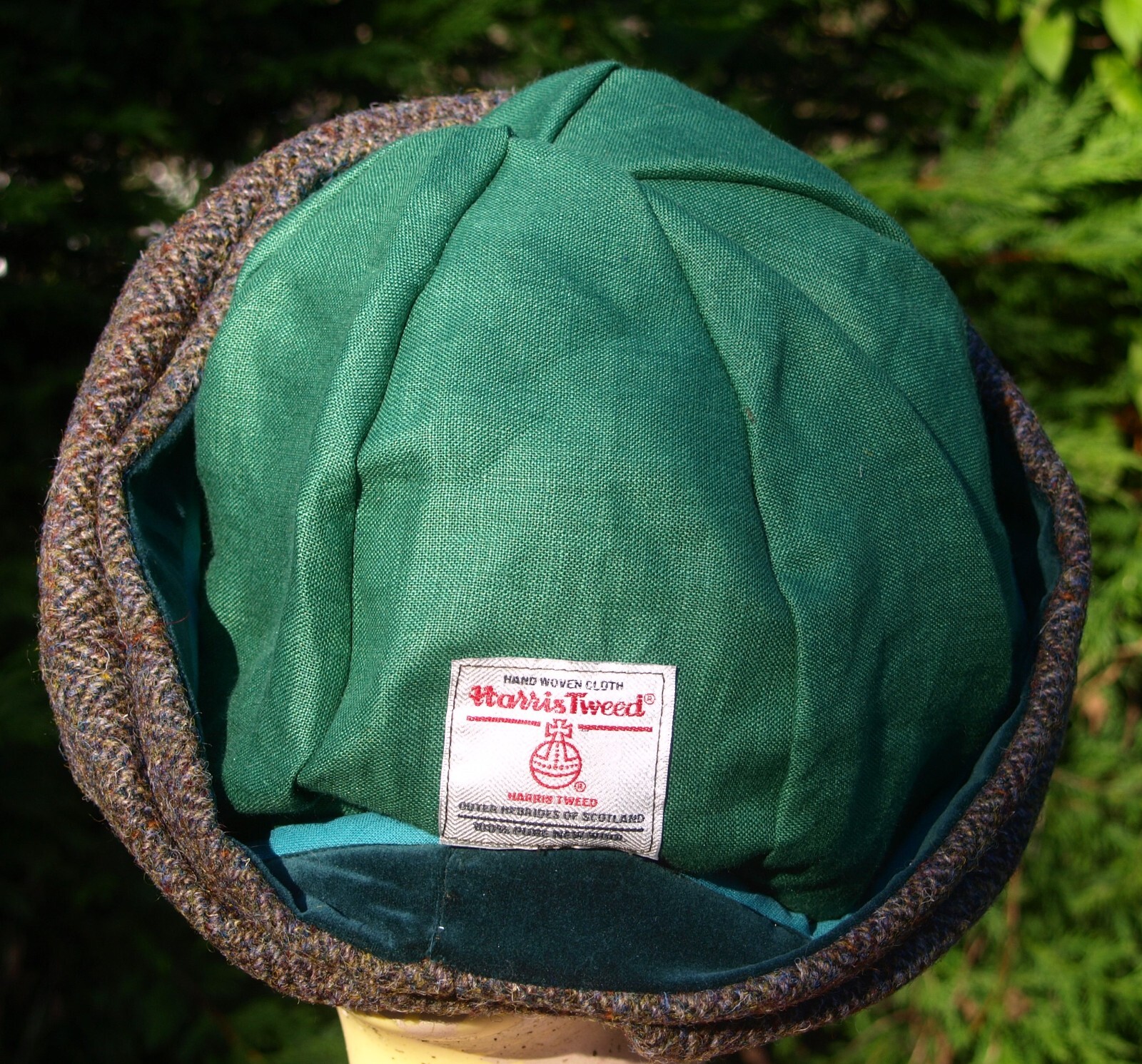 Handmade Harris Tweed Scottish Tam/Berets With Extra Volume Hats | eBay UK