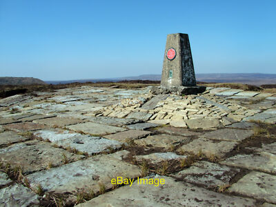 Photo 12x8 Edale Moor Trig Point Grindsbrook Booth Edale Moor trig ...