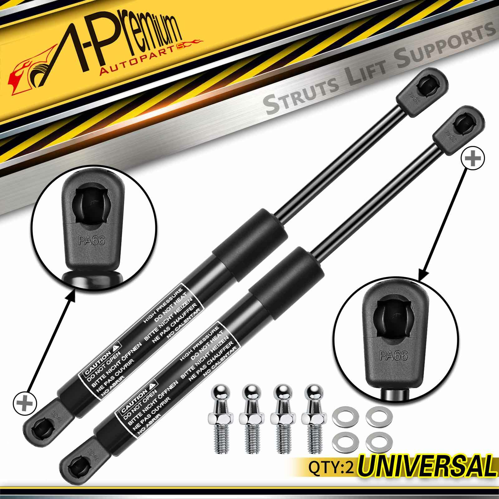 2Pcs Universal Lift Supports Shock Struts Extended Length 15.71" 38lbs ...