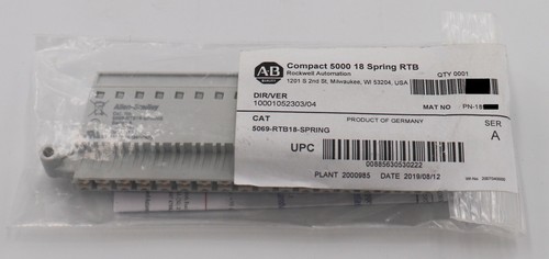 Allen-Bradley 5069-RTB18-Spring /A Compact 5000 18 Spring RTB New in ...