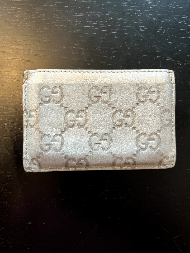 Authentic Gucci credit card holder monogram mint condition | eBay