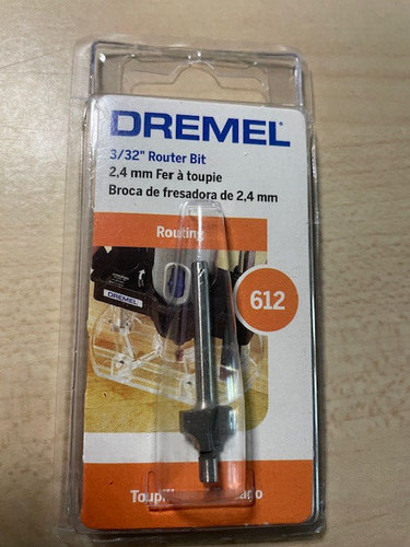 NEW DREMEL 3/32" 612 BEADING ROUTER BIT 1/8" SHANK | eBay