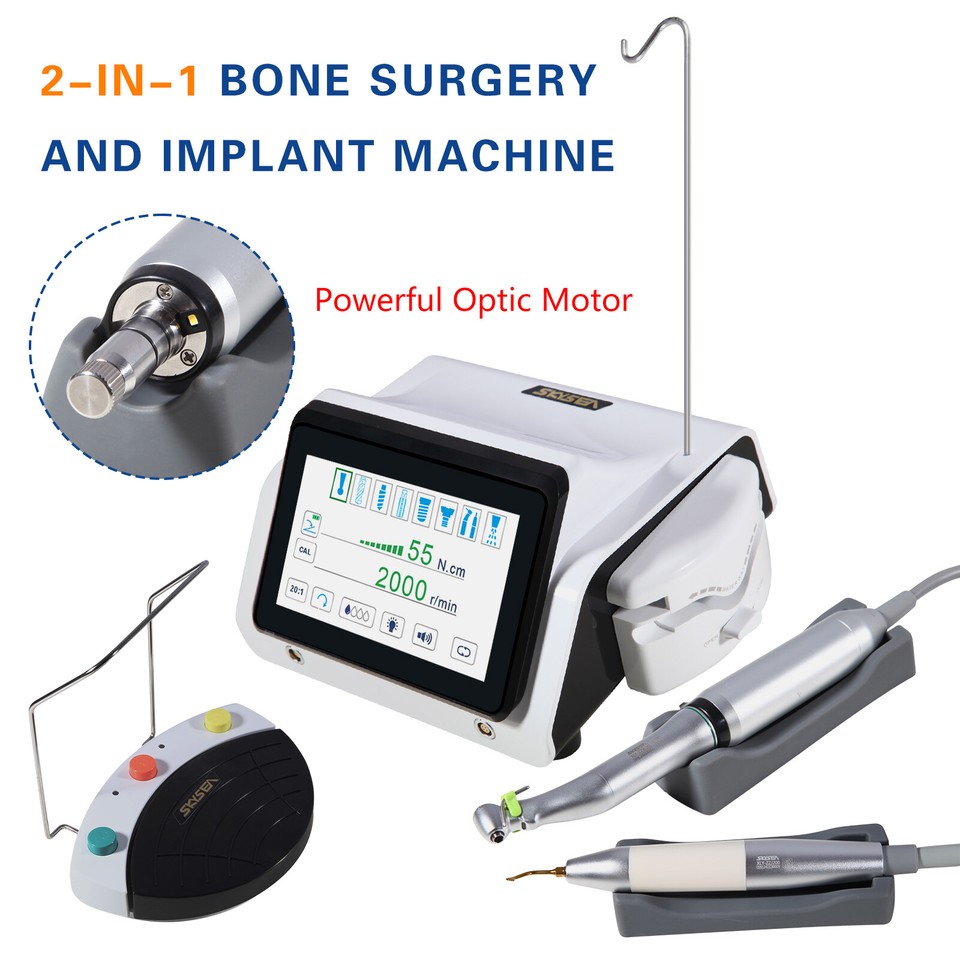2IN1 Dental Piezo Surgery & Implant Motor Device SURGIC TOUCH ...