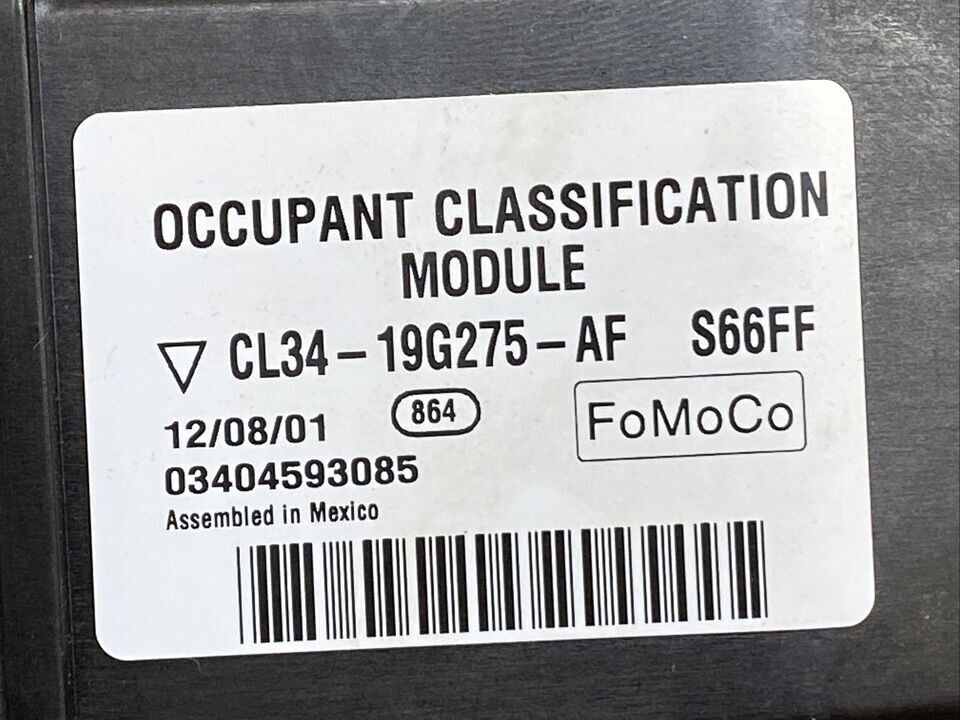 🔥12-14 Ford F-150 Passenger Seat Occupant Classification Sensor Control ...