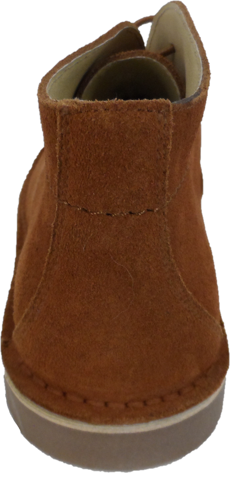Ikon Original Cognac/Tan Nomad 70s Mod Style Real Suede Desert Boots ...