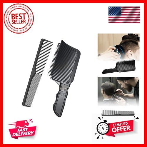 2 Pcs Barber Fade Combs for Men, Heat-Resistant Professional Clipper ...