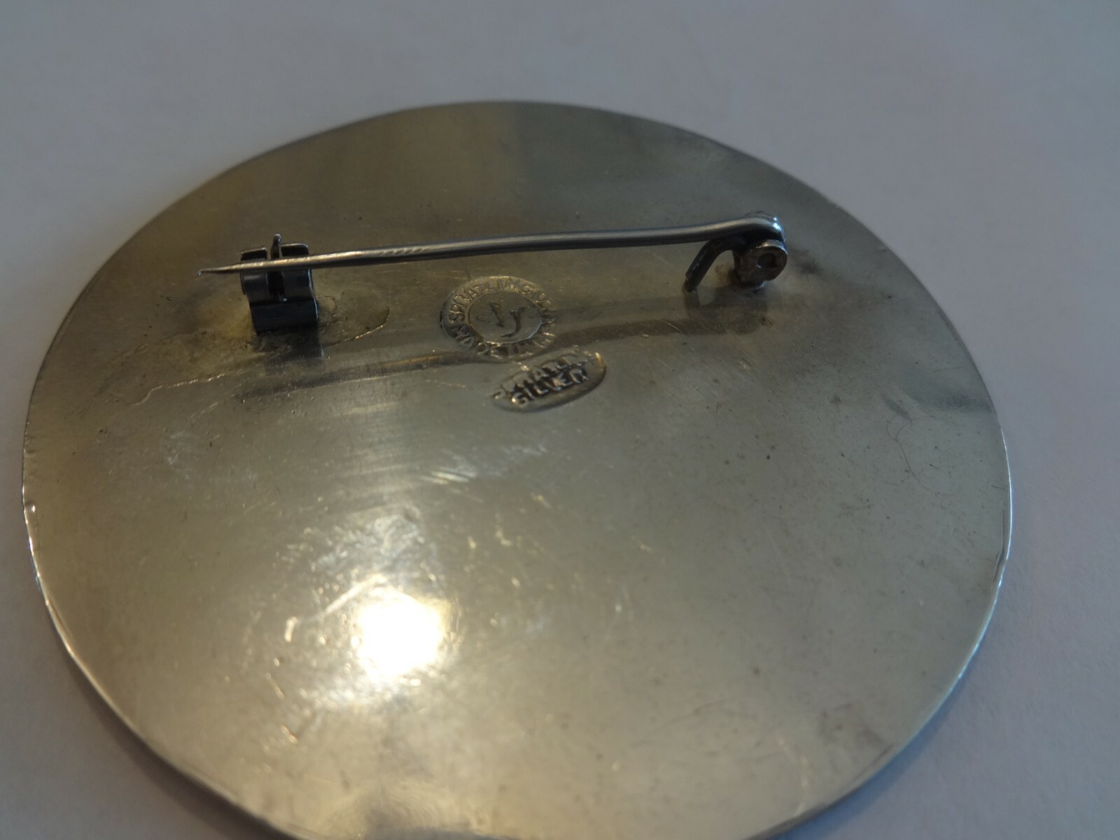 WILLIAM SPRATLING SIGNED BROOCH PIN STERLING SILVER PRE-COLUMBIAN ...