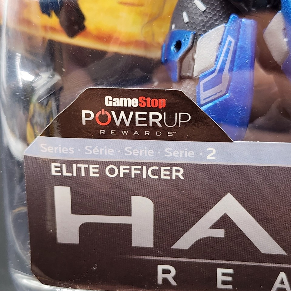 Halo Reach ELITE OFFICER BLUE GameStop Powerup Series 2 McFarlane 2010 ...