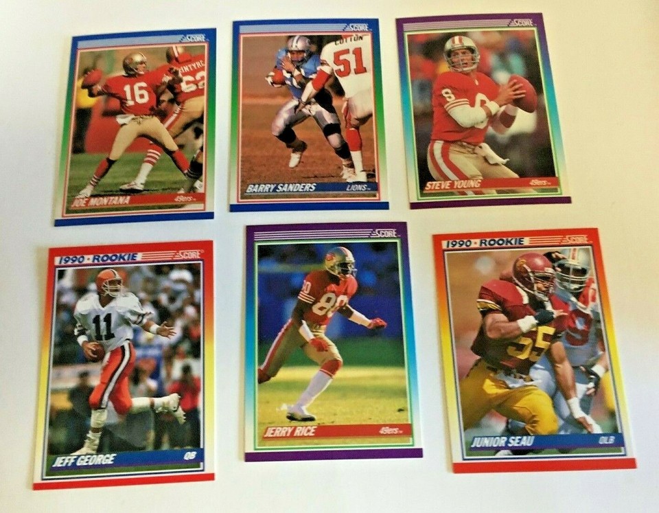 1990 Score Football Cards Hand Collated Complete Set 1-660 | eBay