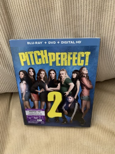 Pitch Perfect 2 (Blu-Ray + DVD + Digital HD) w/Slip Cover....BRAND NEW ...