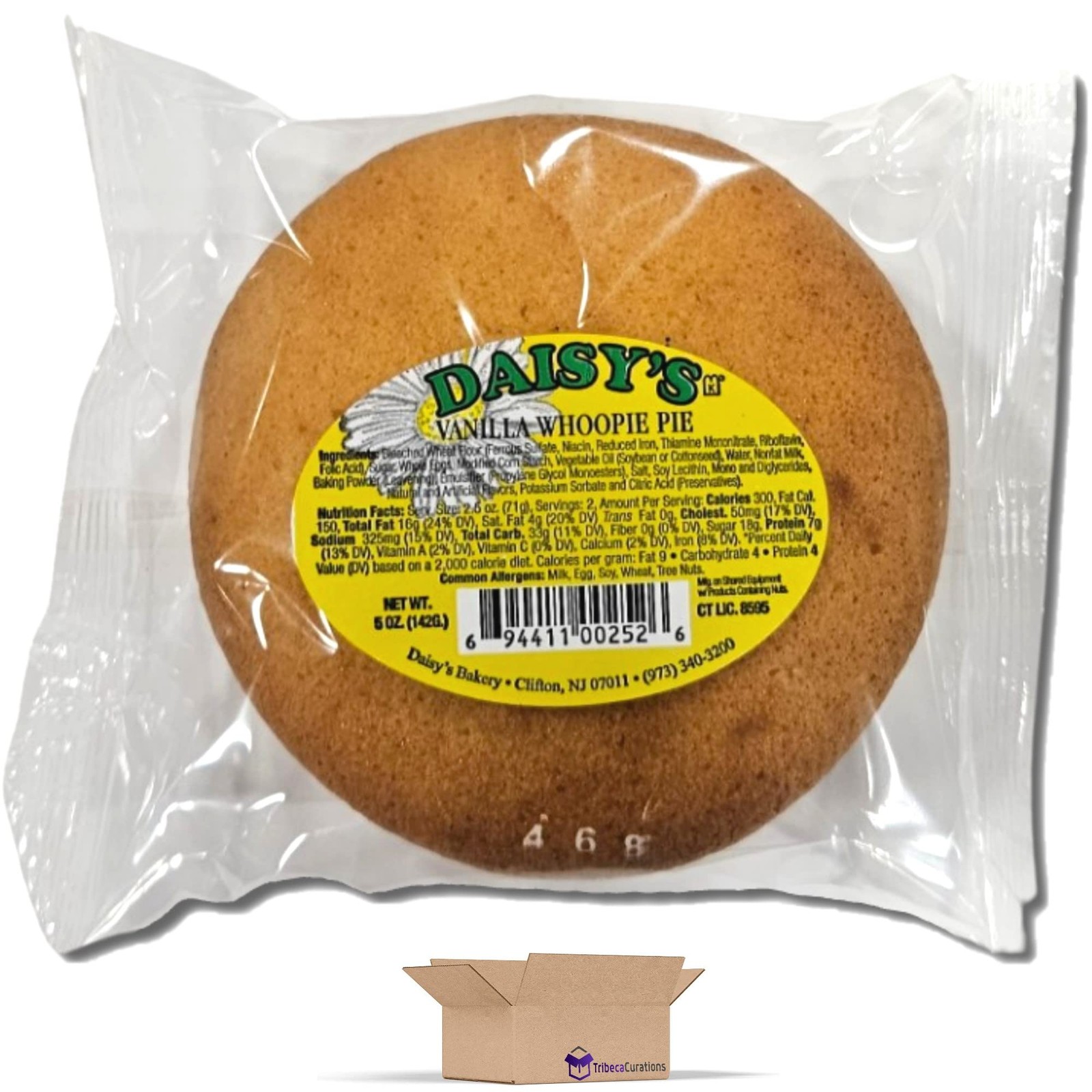 Daisy's Bakery Individually Wrapped Vanilla Whoopie Pie Value Pack | 4 ...