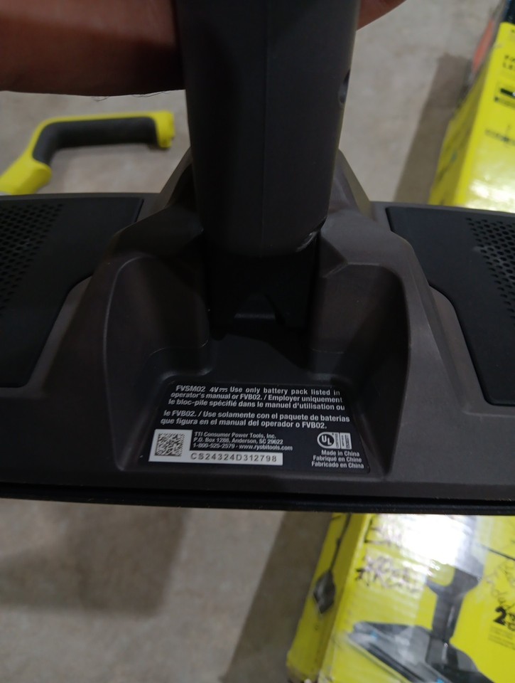 BROKEN Ryobi USB Cordless Agitating Spray Mop Kit w/ Battery - No ...