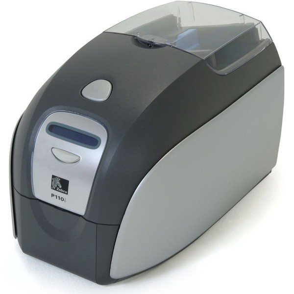 Zebra P110i Plastic ID Card Printer - P/N P110I-0M1UA-ID0 Network ...