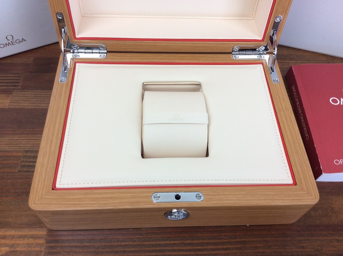 Omega Watch Box Omega Watch Packaging Luxury Custom Logo