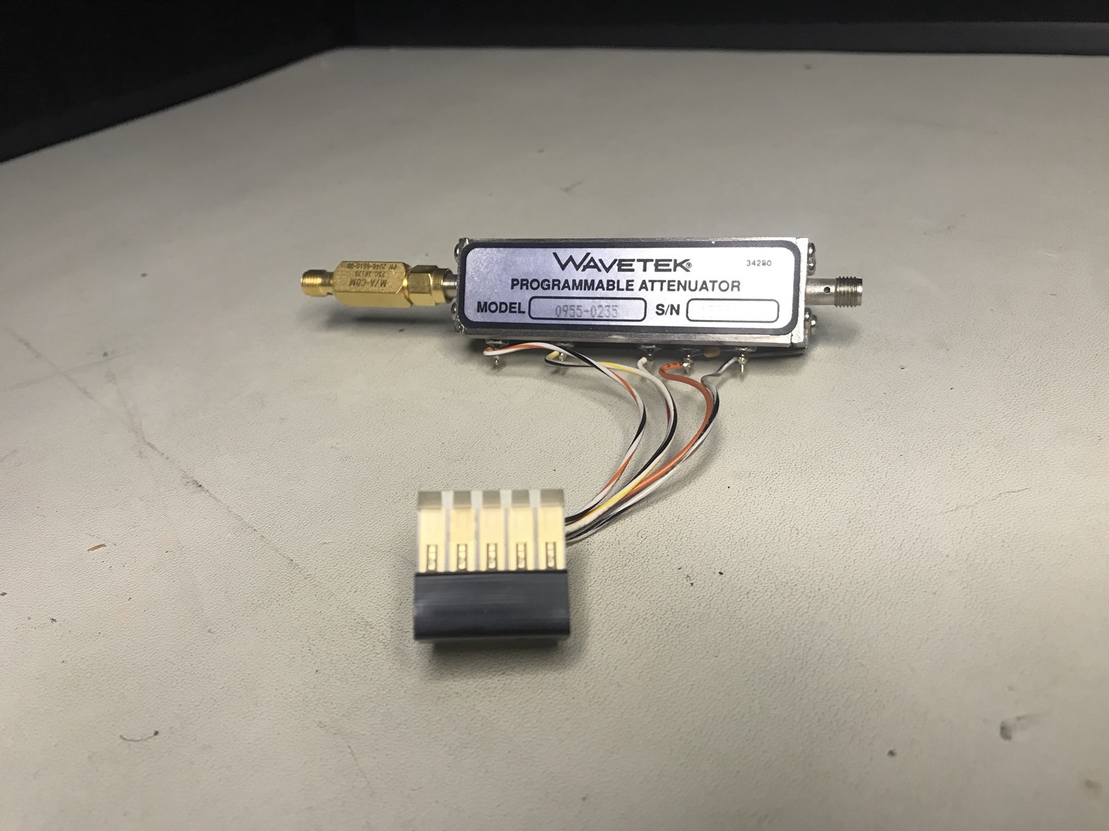 Wavetek Programmable Attenuator 0955-0235 w/ M/A-COM 2046-6010-00 DC ...