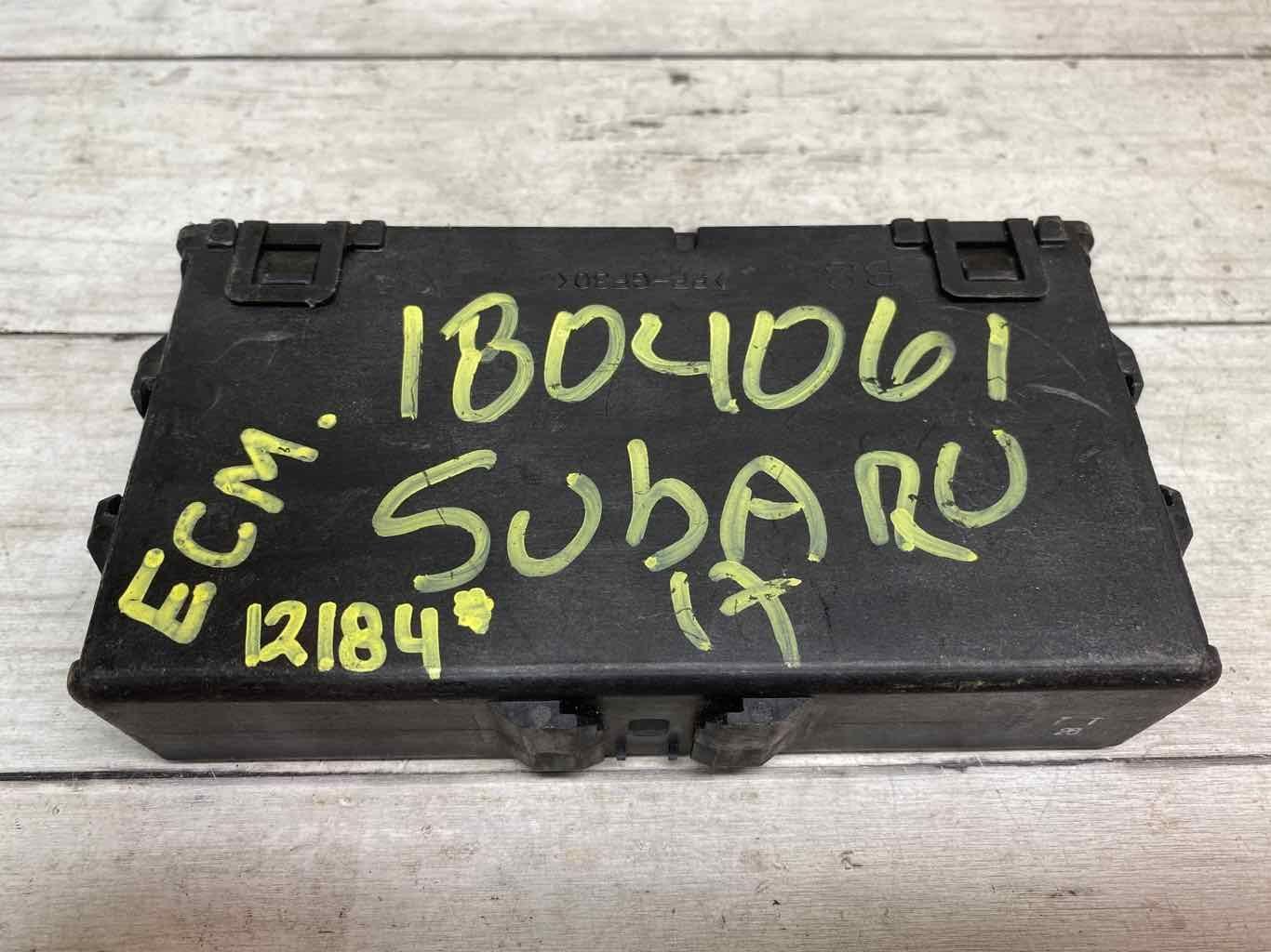 Subaru Impreza engine control unit 2016 ecm ecu brain box assy OEM ...