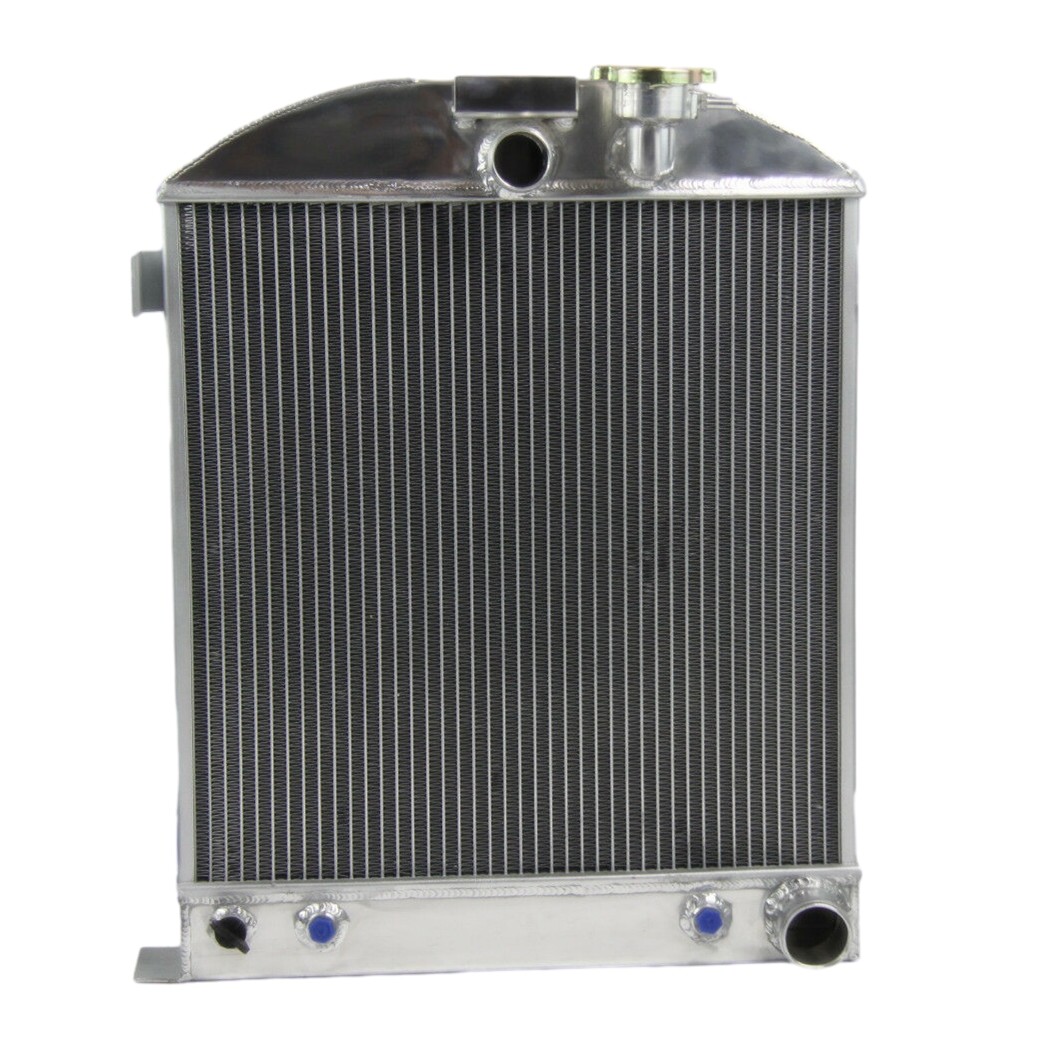 3ROWS Aluminum Radiator Fit Chevy-Engine Ford-Grill-Shells 1937 1938 ...