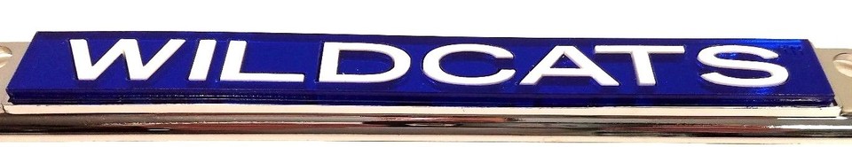 Villanova Wildcats Chrome Metal License Plate Frame New Car Must Man ...