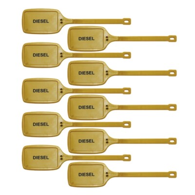 Fuel Can Identifier Tags-10 Pack-DIESEL | eBay Australia