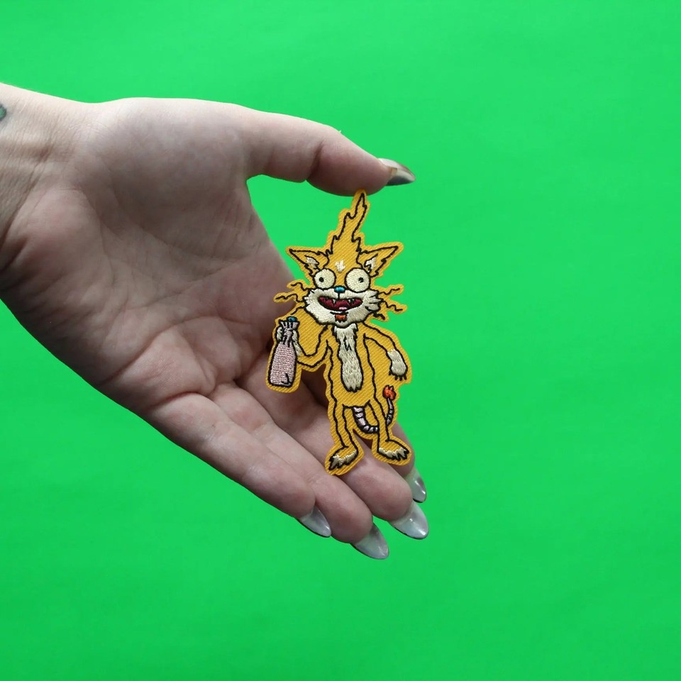 Rick And Morty Squanchy Patch Cartoon Network Animation Embroidered ...