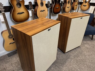 Two (2) Klipsch Custom Shop Cornwall IV, A-stock, MONKEY POD Veneer PRE ...